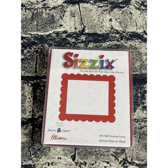 Sizzix | Office | Sizzix 3865 Scallop Frame Originals Die Set | Poshmark